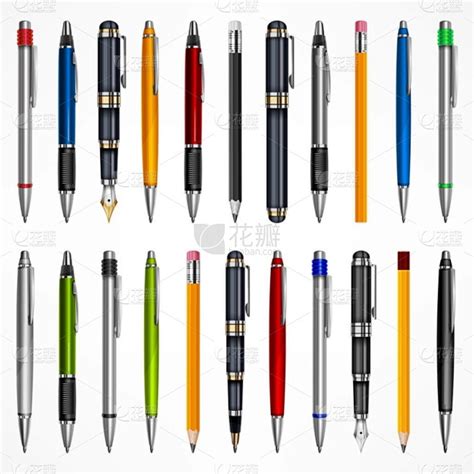 套的钢笔和铅笔