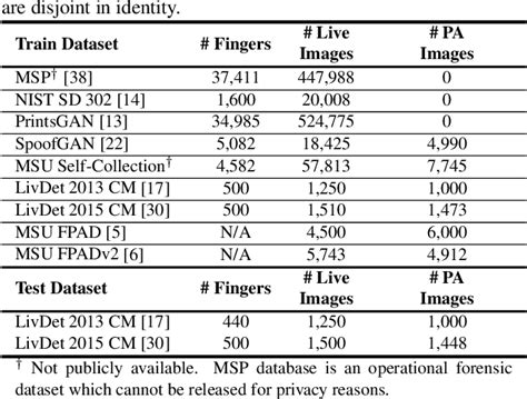 vit unified joint fingerprint recognition and presentation attack