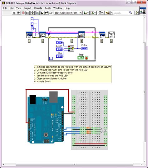Arduino Example Rgb Led Ni Community