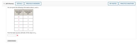 Solved You Are Given The Following Information About Y And