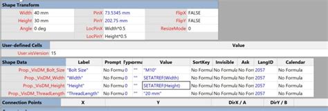 Update Any Visio Shapesheet Cell With External Data Bvisual