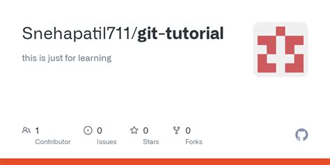 Github Snehapatil711git Tutorial This Is Just For Learning