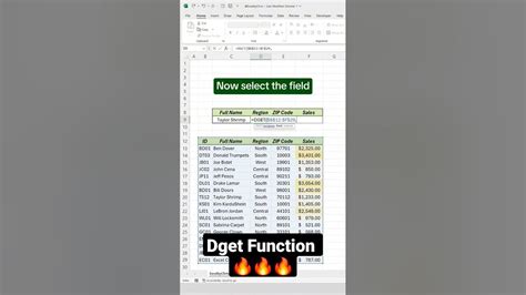 Dget Function Exceltips Exceltricks Exceltutorial Excelhacks Xlr8urxl Youtube