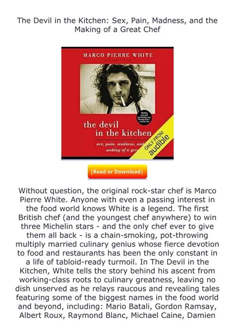 Ppt Pdf Download The Devil In The Kitchen Sex Pain Madness And