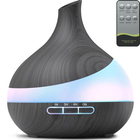 Noahstrong 550ml Essential Oil Diffuser Upgraded Oil Diffuser For Large Room Cool Mist