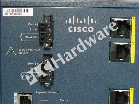 PLC Hardware Cisco IE 3000 4TC Industrial Ethernet 3000 Switch 4 FE 2 T SFP