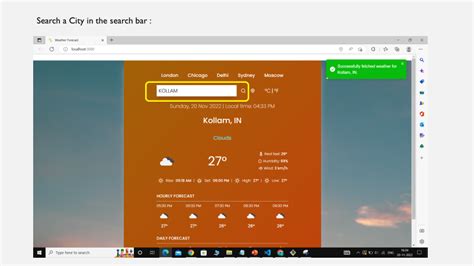 github raichalvarghese weather forecast miniproject get a current and 5 day weather forecast