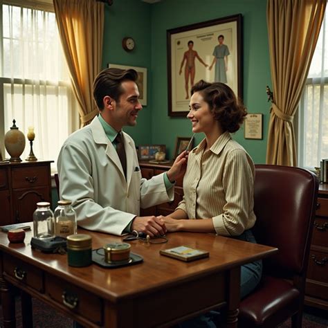Free Vintage Medical Scene Image Vintage Medical 1950s Download