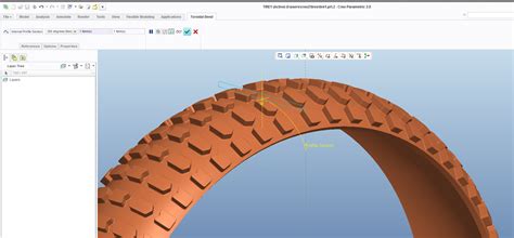 Tutorial How To Model Tire In Ptc Creo Parametric And Show Design Intent Grabcad Tutorials