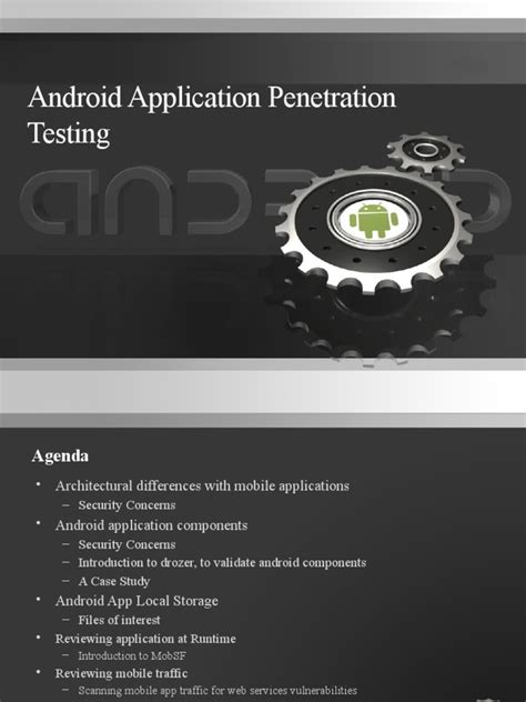 Owasp Android Pentesting Download Free Pdf Android Operating System Application Software