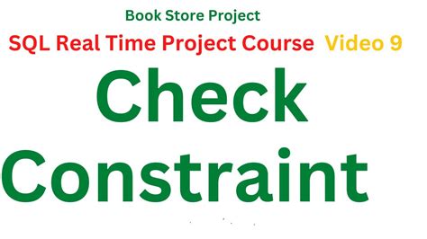 09 Check Constraint In Sql Free Sql Real Time Project Course Sql Full Course In Telugu