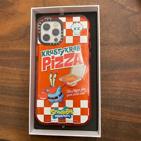 Casetify X Spongebob Krusty Krab Pizza Iphone 12 Pro Case Mobile