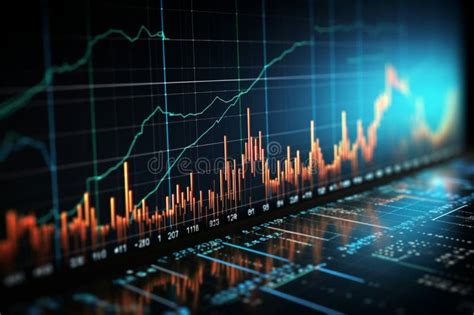 Business And Stock Market Graphs Title Image Financial Trends And Performance Analysis