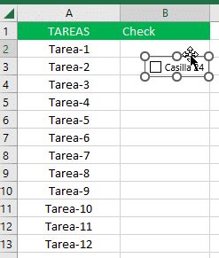 Insertar CheckBox En Excel Siempre Excel
