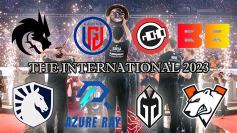 All The Participating Teams For The International 2023 Finals Have Been