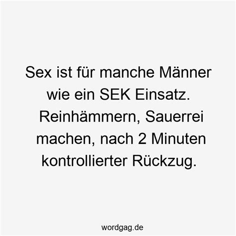 Sex Ist Für Manche Männer Wie Ein Sek Einsatz Reinhämmern Sauerrei Machen Nach 2 Minuten