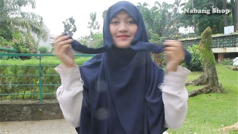 Tutorial French Khimar Jilbab Arfa Fahira Youtube