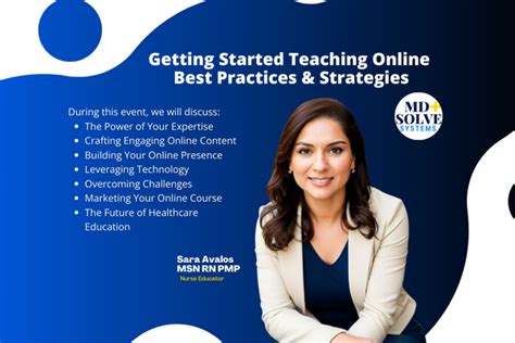 Getting Started Teaching Online Best Practices Webinar Today