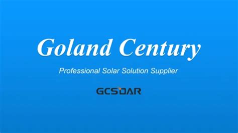 Gcsoar Smart Solar Charge Controller Mppt Solar Charge Boost Controller China Solar Charging