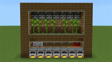 Автоматическая Ферма Бамбука в Майнкрафт Youtube