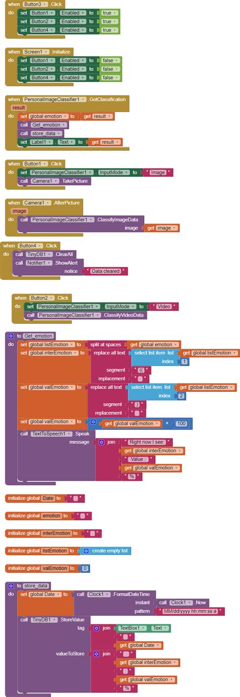 Personal Image Classifier And Emulator Mit App Inventor Help Mit