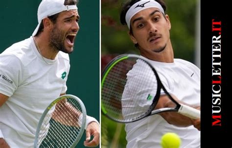 Tennis Wimbledon 2023 Matteo Berrettini Vs Lorenzo Sonego