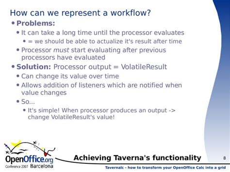 Tavernalc How To Transform Your OpenOffice Calc Into A Grid PPT