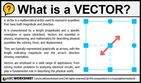 What Is A Vector Definition Of Vector