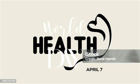 세계 건강의 날 배너 카드 포스터 배경에 대한 의료 템플릿 세계 보건의 날에 대한 스톡 벡터 아트 및 기타 이미지 세계 보건의 날 2022년 2023년 Istock