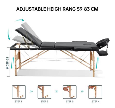 Wood Medical Furniture Electric Vertical Automated Adjusting Massage