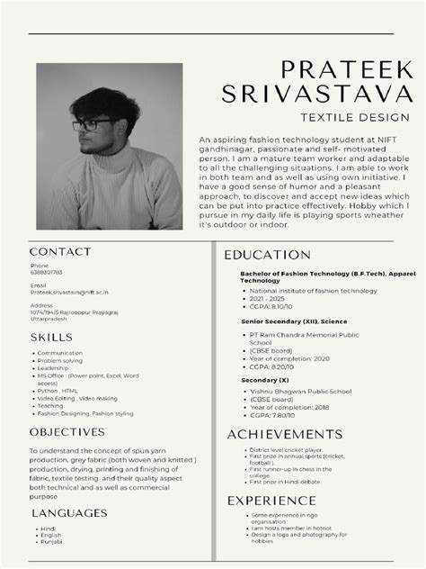 Prateek Srivastava Cv Pdf