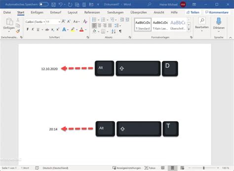 Excel Aktuelles Tagesdatum Und Uhrzeit Einfügen Windows Faq