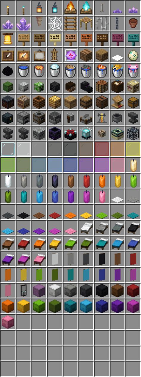 Minecraft Creative Mode Inventory
