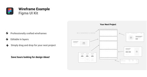 Wireframe Examples Figma UI Kit