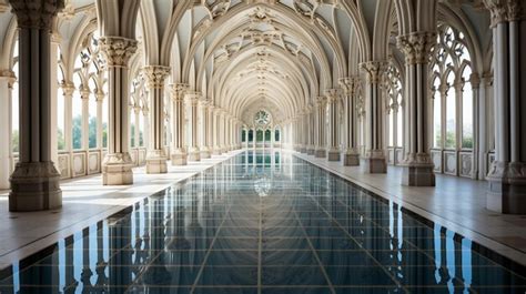 premium photo symmetry in architecture feature symmetrical element ai