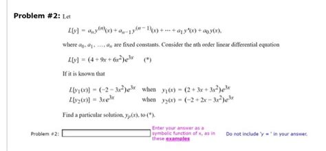 Solved Problem 2 Let Chegg Com