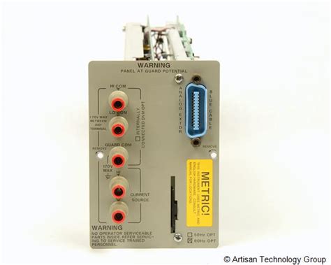 HP A Option Digit DVM And Current Source ArtisanTG