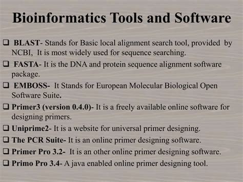 Bioinformatics And It S Scope In Biotechnology Pptx Biotech And