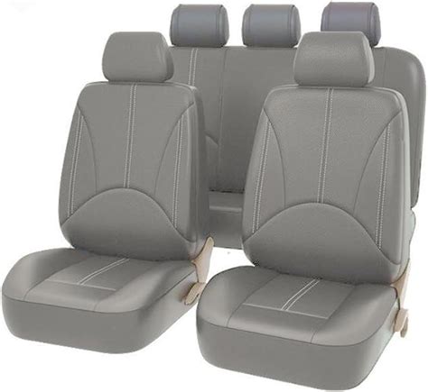 Fundas Para Asientos De Auto Universal Juego Completo Banco Dividido Delantero Y Trasero
