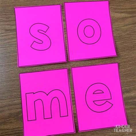 How To Differentiate Your Sight Word Instruction Artofit