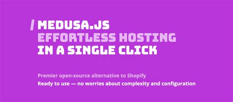 Deploy Medusa Backend With A Single Tap