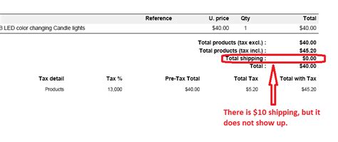 Tax Excluded Prestashop Tips