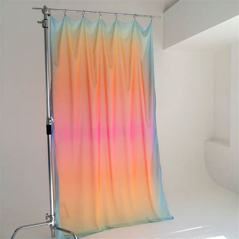 Gradation 쉬폰 커튼 Pinkandsky 감도 깊은 취향 셀렉트샵 29cm