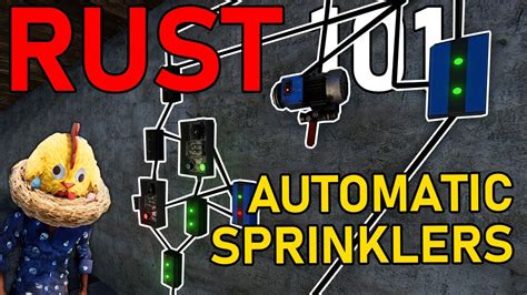 Rust 101 Farming 20 Automatic Sprinklers Youtube