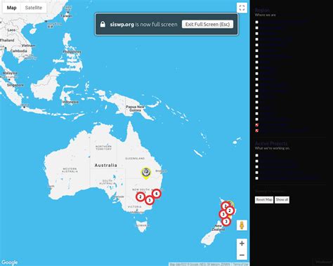 The Full Screen View In Shack Locations Pro Joomlashack