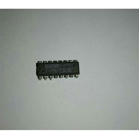 Jual PCM61P Serial Input 18 Bit Monolithic Audio DAC DIP 16P JAPAN Shopee Indonesia