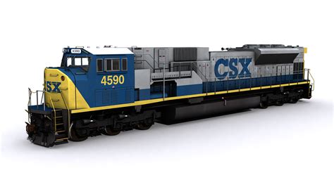CSX YN SD Mac Virtual Railroad Mods