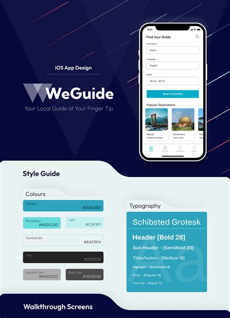 Ios App Design Presentation Behance