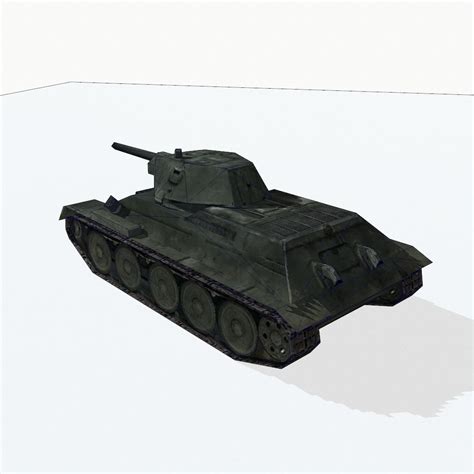 T 34 3d Model 9 Unknown Obj Max Fbx Dae Blend 3ds Free3d