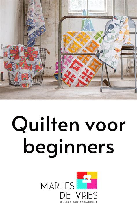 Bordomslag Voor Bord Quilten Voor Beginners Volg Dit Bord Als Je Wilt Leren Quilten Met De